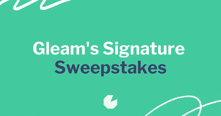 Online Sweepstakes | Gleam Contest & Giveaway Templates