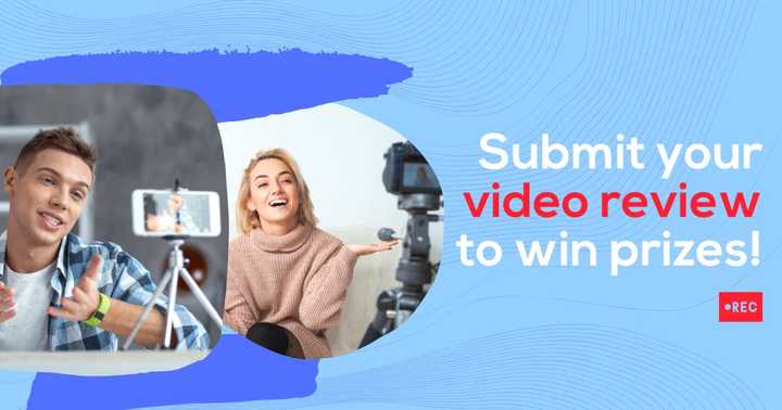 Customer Video Testimonials Giveaway | Gleam.io Templates